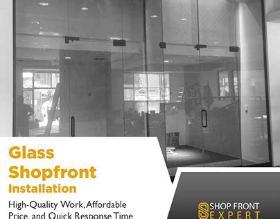 Shopfront Installation Projects Photos Videos Logos Illustrations