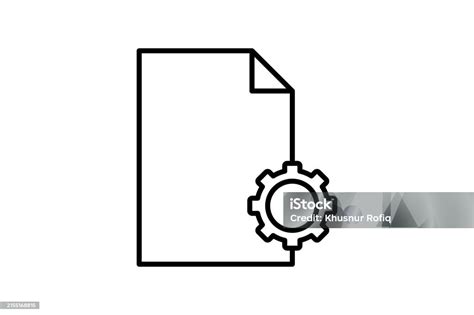 configuration file icon icon related to setup and setting suitable for web site app user