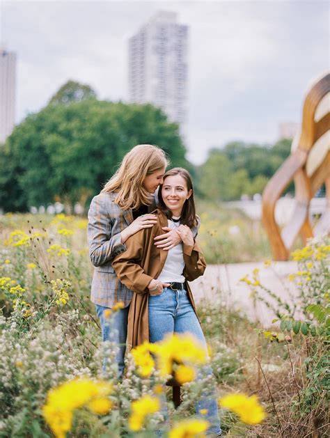 Chicago Lincoln Park Engagement Photos Kristin La Voie Photography
