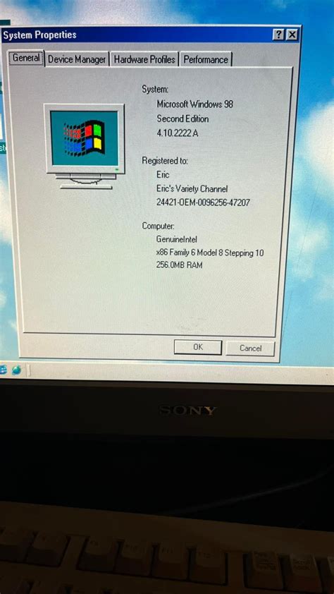 Reverse Sleeper Windows 98 R Windows98