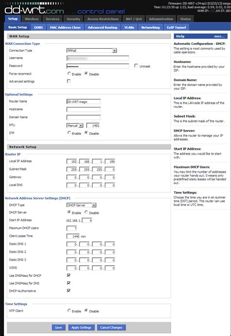 Networking Connecting One PPTP Router Through Another PPPoE Router Super User