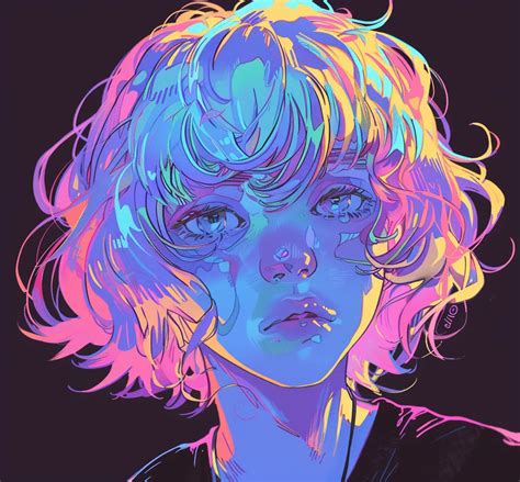 夢見る色彩｜イラスト・フリー素材なら「シンテリ」