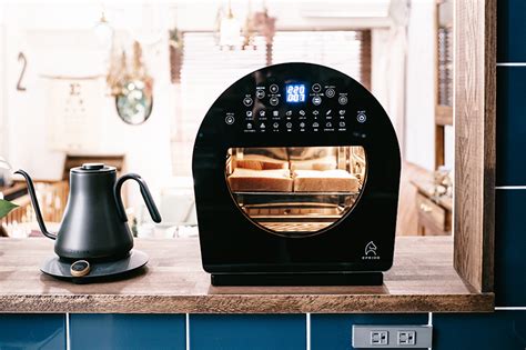 EPEIOS半円形のスマートノンフライオーブンChef著名デザイナーがデザイン Gadget Gate