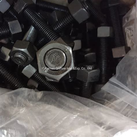 ASME ASTM A193 B7 A194 2h Stud Bolts With Heavy Hex Nuts ASTM A193 B7