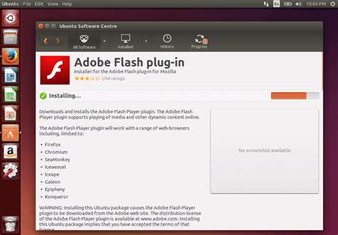 install adobe flashplayer grepacks