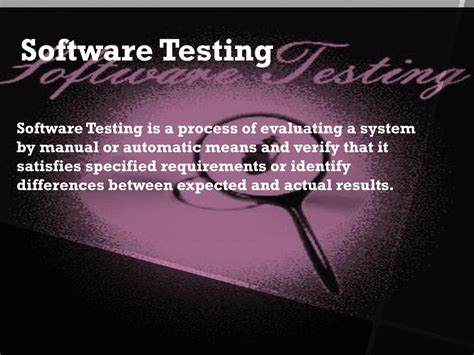 PPT Software Testing PowerPoint Presentation Free Download ID