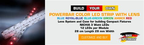 Ledrise High Performance Led Lighting Made In Germany Build Your Own Linear Rectangular LED