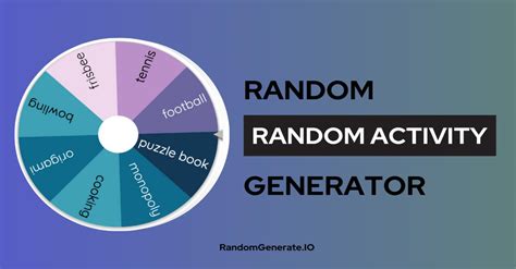 Random Activity Generator 🏃💨