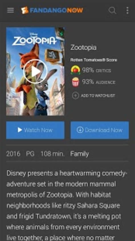 Fandangonow Movies Tv For Android Download