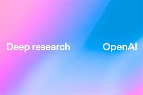 openai launches deep research ai agent for in depth web analysis