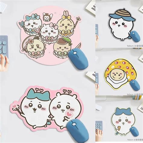 Japanese Cartoon Chiikawa Mouse Pad Chiikawa Hachiware Usagi Kuriman