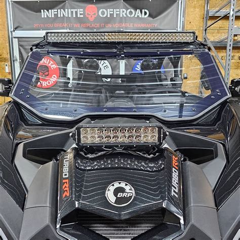 Infinite Offroad Can Am X3 High Output Light Bar Kit 10 40 50