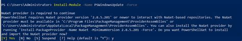 Update Windows With Powershell Wiki Ict
