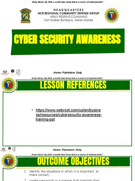 Cyber Security Awareness Pdf Computer Virus Security