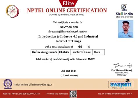 Iot Learningjourney Nptel Internetofthings Elite Iitmadras Santosh Sen
