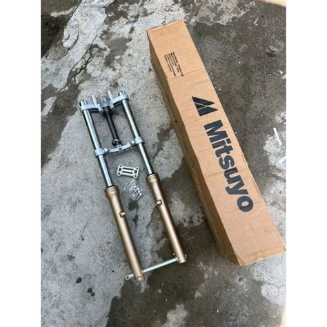Jual SHOCK SKOK DEPAN NINJA RR GORILA SHOCK NINJA R SUDAH CROM PNP HONDA CB GL MEGAPRO TIGER