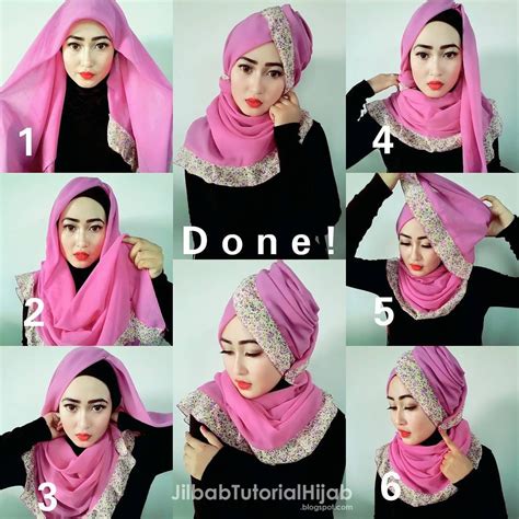 Stylish Hijab Tutorial Hijab Untuk Ke Acara Resmi Pesta