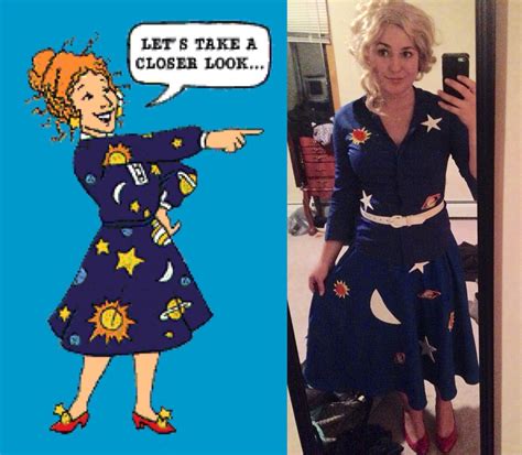 Whimsical Ms Frizzle Halloween Costume Idea