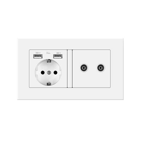 Germany Standard Home Wall Power Socket With Diy S Vicedeal