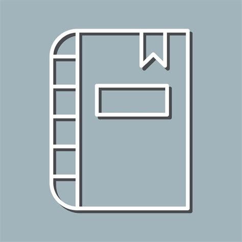 Diary Vector Icon 20237669 Vector Art At Vecteezy