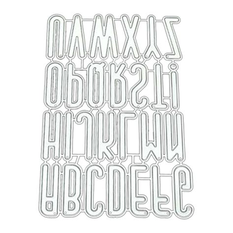 Alphabet Group Theme Metal Die Cuts Cutting Dies Cut Stencils For Diy