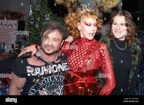 David Barton Susanne Bartsch And Sandra Bernhard Attend The Susanne