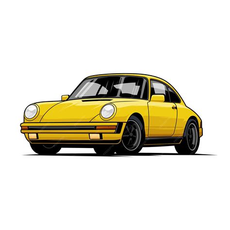 Premium Vector Classic Car Illustration