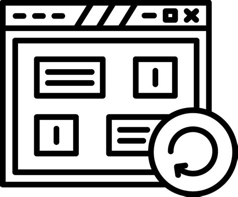 page refresh reload button 67203467 vector art at vecteezy