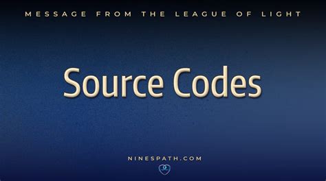 Source Codes League Of Light Dms Direct Messages Nine S Path