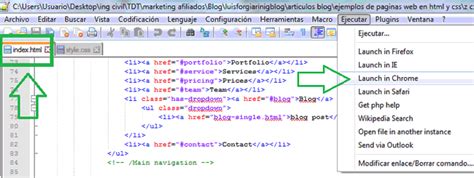 Ejemplos De Paginas Web En Html Y Css Tutorial De Edicion