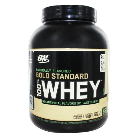 Купить 100% NATURAL Whey Gold Standard, Gluten Free 5 lbs. по цене 69 ...