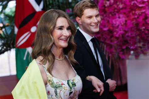 Melinda Gates Son Rory Make Rare Appearance At White House State Dinner