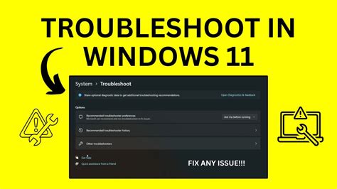 How To Run Troubleshooter On Windows 11 Youtube