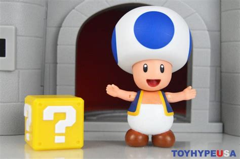 Jakks Pacific Super Mario Blue Toad Bone Piranha Plant And Bowser Jr