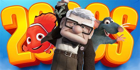 All 7 Pixar Movies From The 2000s Ranked