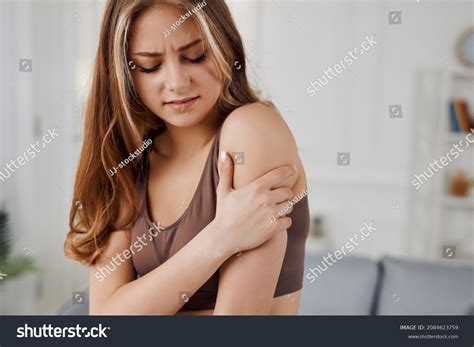 Pain Left Arm Photos Images And Pictures Shutterstock