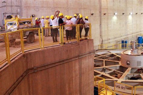 MidiaNews Lideranças de Cláudia conhecem a Usina Hidrelétrica Sinop