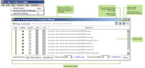 modules mainapplicationgui documentation 3 5 slicer wiki