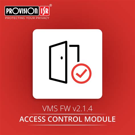 Vms 2 1 4 Access Control Module Provision Isr