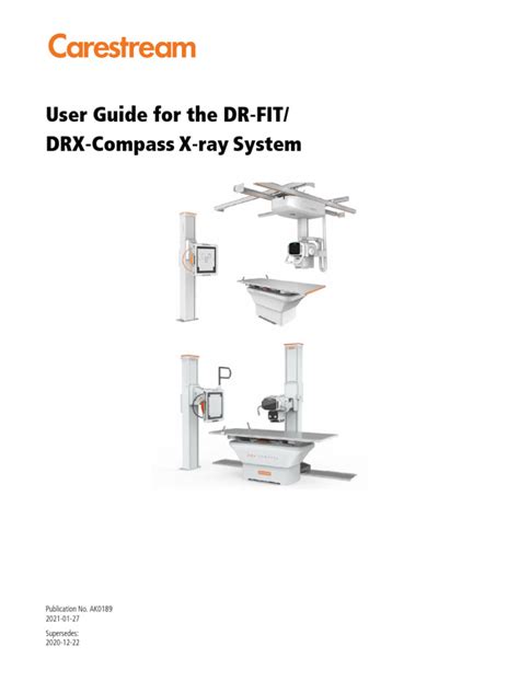 Ak0189 E Dr Fit Drx Compass Ug En Pdf Radiation Protection