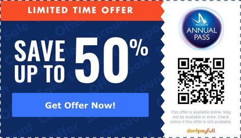 15 Off Merlin Pass Discount Codes Offer Codes 2025