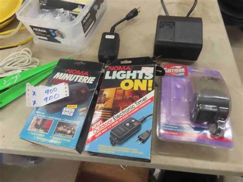 Electrical Cord Timer Heat Trace Christmas Lights Storage Tub