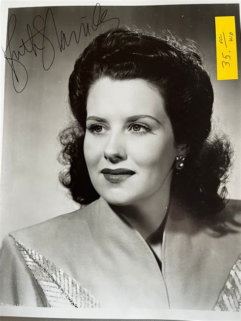 Ruth Warrick Autograph Williamsburg Nostalgia Fest