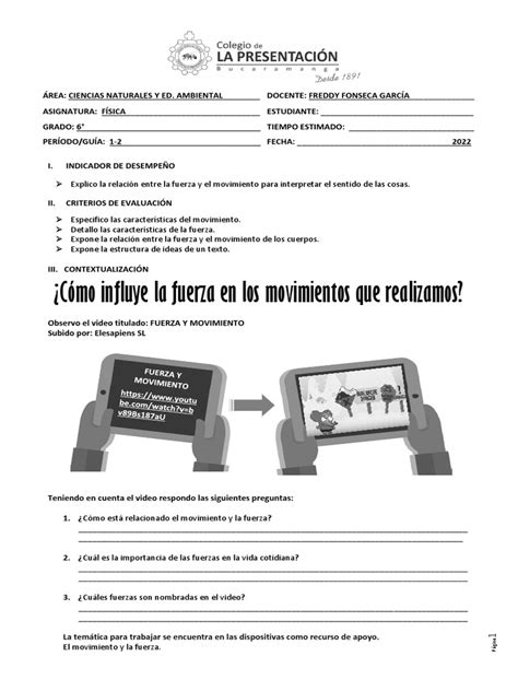 Fuerzas Y Movimiento Explorando La Relación Entre La Fuerza Y El