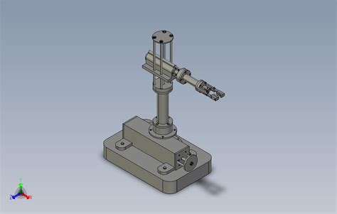 搬运机械手3d模型以及工程图纸step模型图纸免费下载 懒石网