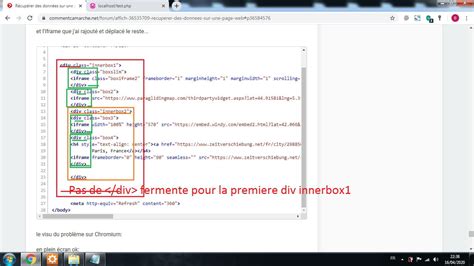 R Cup Rer Des Donn Es Sur Une Page Web R Solu Html
