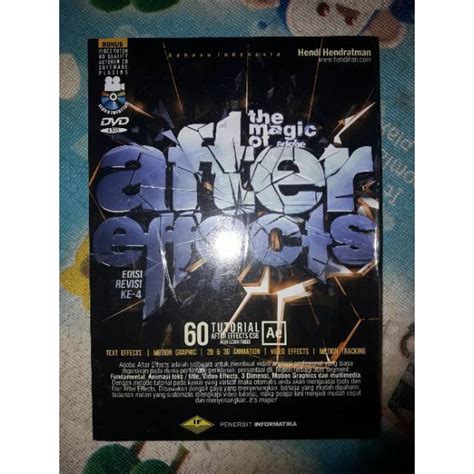 Jual The Magic Of Adobe After Effects Edisi Revisi Plus DVD Tutorial Shopee Indonesia