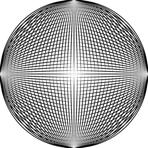 Circle Blend Object Premium Vector