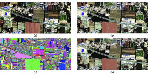 a first watershed iteration result b second watershed iteration