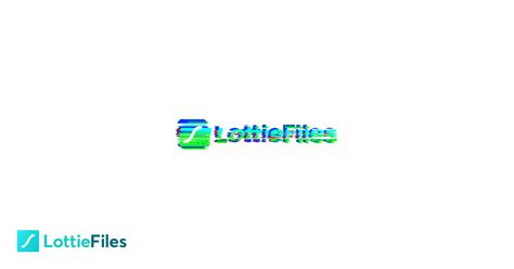 Lottie Files Glitch Reveal In Out Loop Animation On LottieFiles Free